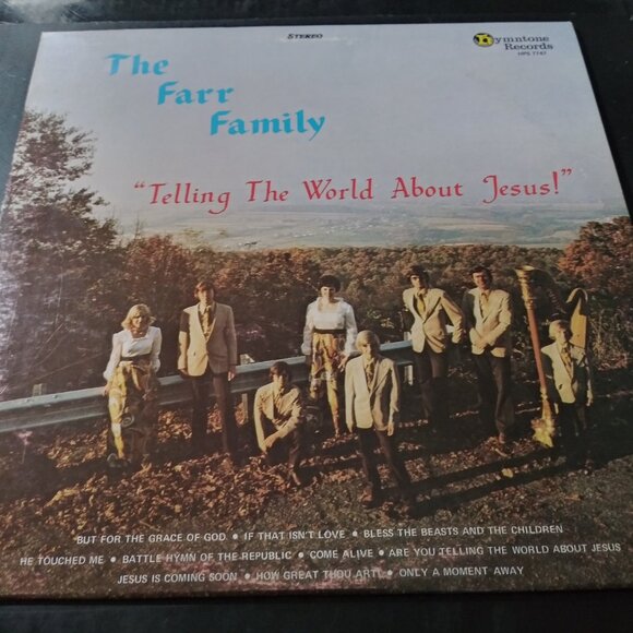 Media | The Farr Family Telling The World About Jesus Vg Reissue ...